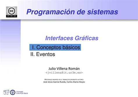 pdf de programación interfaces gráficas programación de sistemas