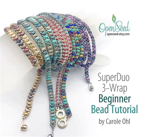 Superduo Chain Wrap Or Segment Wrap Easy Beginner Bead Weaving For