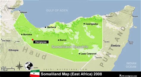 Somaliland Map
