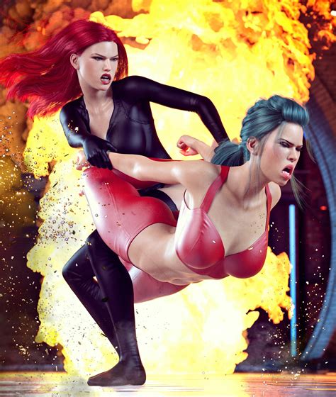 Z Street Fighting Shape And Couple Poses For Genesis And Daz D