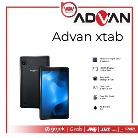 Jual Tablet Advan Xtab Ram Gb Internal Gb Garansi Resmi Shopee Indonesia