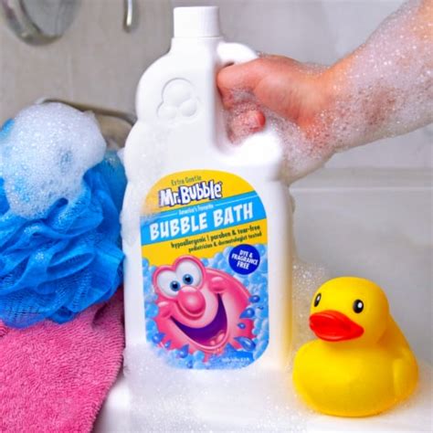Mr Bubble Extra Gentle Dye And Fragrance Free Bubble Bath 36 Fl Oz