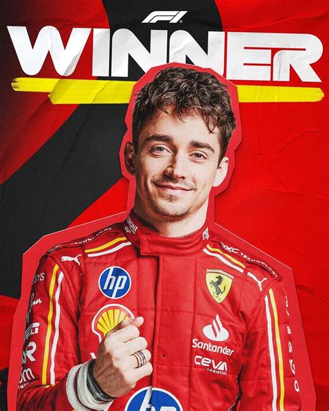 讓我們恭喜charles Leclerc🏆 他哭了我也哭了😭😭😭😭 生涯第一次主場冠軍帶回！🏆 Pole To Win 距離他上一次分站