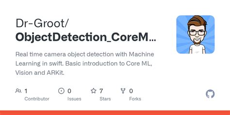 Github Dr Grootobjectdetectioncoreml Swift Real Time Camera Object