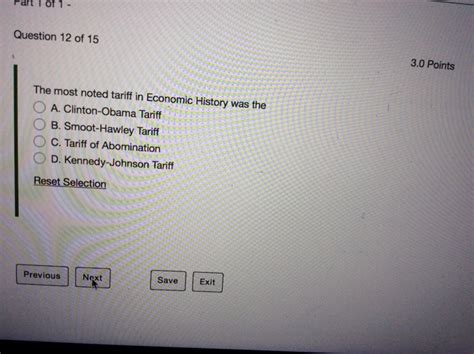 solved part 1 of 1 question 11 of 15 3 0 points the limits