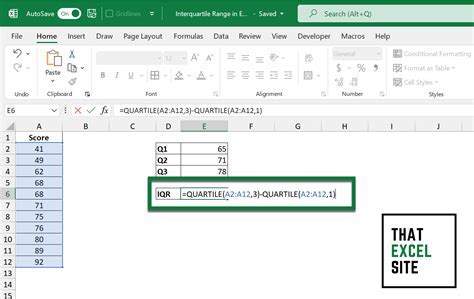Calculate Iqr In Excel 5 Easy Steps