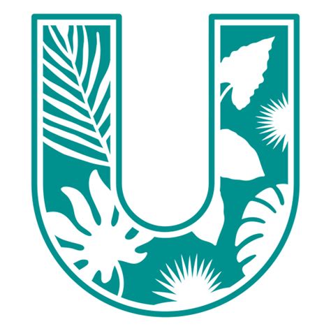 U Cut Out Summer Monogram Png And Svg Design For T Shirts