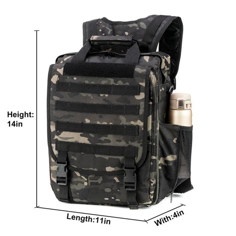 Military Laptop Backpack Tactical Backpack Shoulder Bag Handbag With