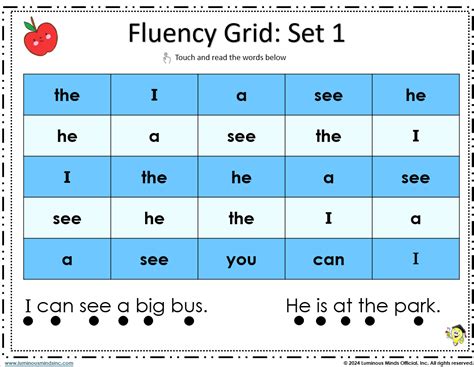 Best Fluency Grids For Elementary Teachers