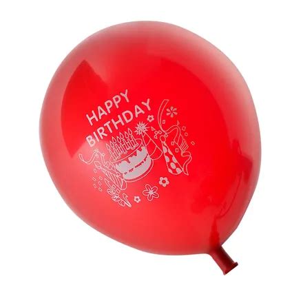 The Crazy Store Red Happy Birthday Balloon 1 Piece