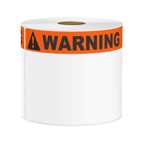 Buy Premium Die Cut Warning Labels For Duralabel Labeltac Vnm