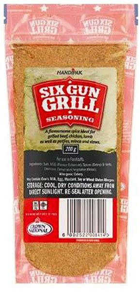 Six Gun Spices Braai Spices Susmans Biltong