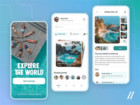 Travel App Ui Ux Design Behance