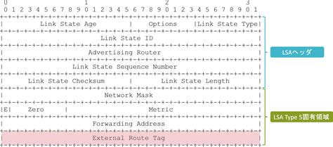 ospf lsa type 5 external route tag ゆるふわねっとわーく