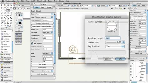 New Create Detail Viewport In Vectorworks 2013 Youtube