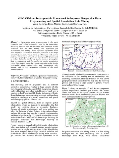geoarm an interoperable framework to improve geographic data