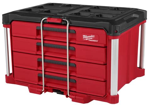 Milwaukee Tool 48 22 8444 Milwaukee Packout 4 Drawer Toolboxes Summit