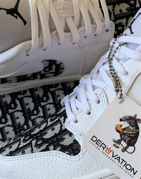home classic derivation customs custom sneakers swarovski trainers