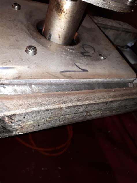 As Millwright Apprentice And Not A Welder Was Pretty Happy About This Any Tips Or Criticism