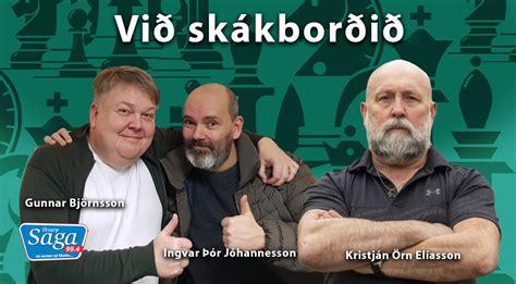 Við Skákborðið Ingvar Og Gunnar Hvar Er Ding Skakis