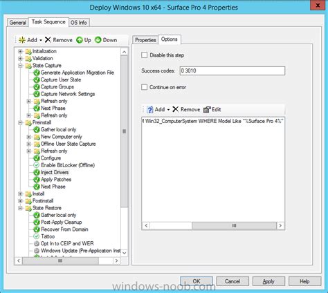 How Can I Deploy Windows 10 X64 To The Microsoft Surface Pro 4 Using Mdt 2013 Update 1
