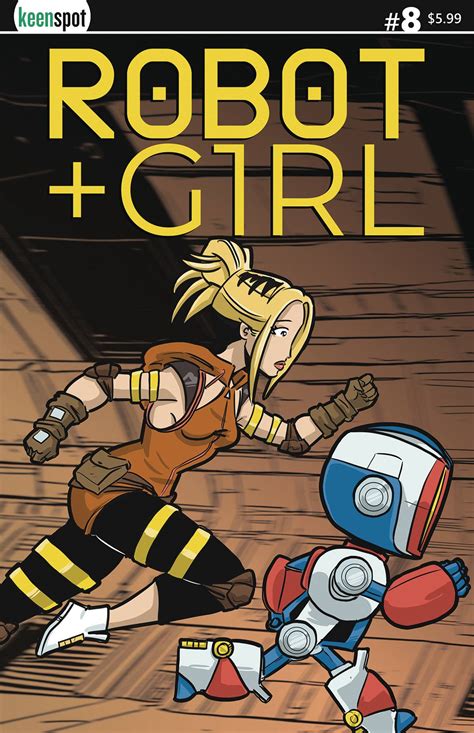 Robot Girl 8 Run For Their Lives Cover Fresh Comics
