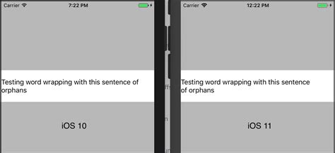 Iphone UILabel Wrong Word Wrap In IOS Stack Overflow