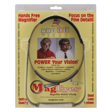 Mageyes Magnifier Kit Full Circledouble Hi Black 1 Count Fred Meyer