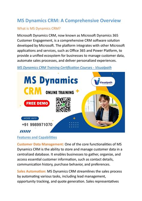 Ppt Microsoft Dynamics Crm Training Ms Dynamics Crm Training Powerpoint Presentation Id