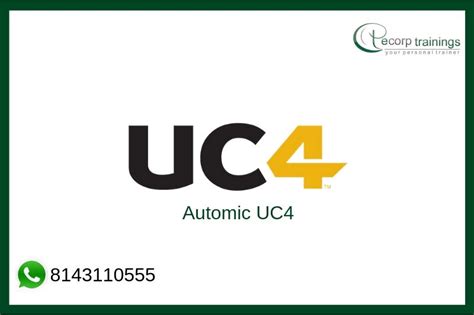 Learn The Basic Concepts Of Automic Uc4 At Ecorptrainings We Provide Online Training