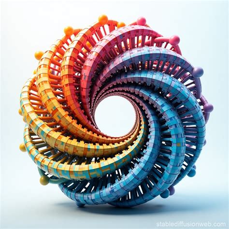 Spiral Nexus Abstract Grid Stable Diffusion Online