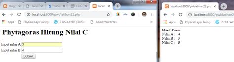 Menghitung Rumus Phytagoras Sederhana Dengan PHP Sahretech