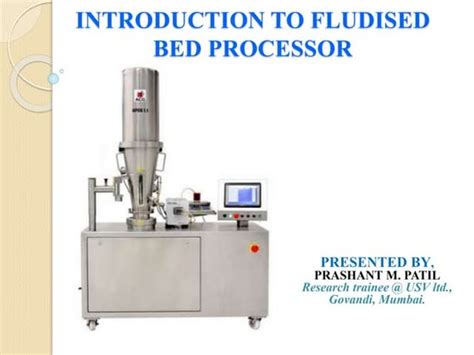 Fluidized Bed Processing Ppt