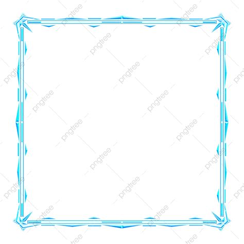 파란색 무늬 테두리 사각 틀 경계 사각형 테두리 파란색 테두리 Png 일러스트 및 Psd 이미지 무료 다운로드 Pngtree