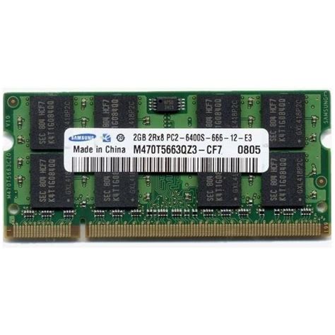 Модуль оперативной памяти Partspc Samsung Ddr2 So Dimm 800mhz 2gb 1x2