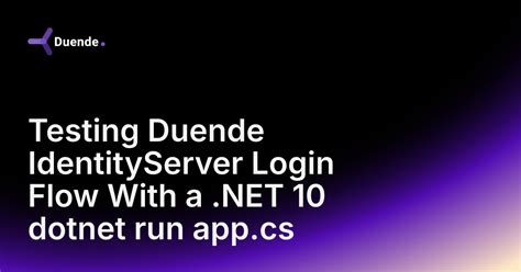 Duende Software Identity And Access Management For Net Duende