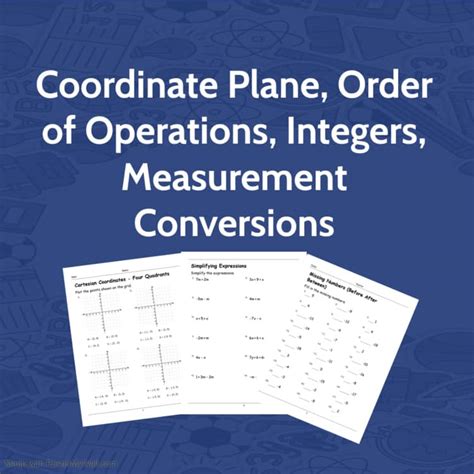 Measurement Conversions Integers Fractions Decimals Percent Bundle