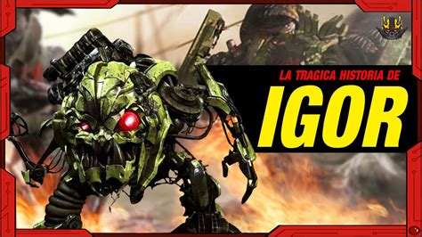 La Trágica Historia Del Decepticon Igor Transformers Bayverse Youtube