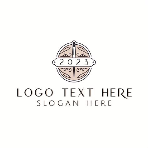 Needle Fashion Thread Logo Brandcrowd Logo Maker Brandcrowd