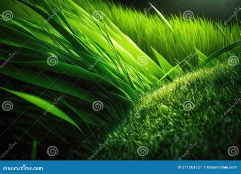Green Grass Background Vibrant Green Color Stock Illustration Illustration Of Grass Piece