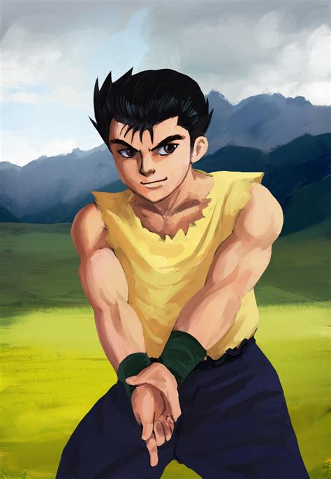 Yusuke Urameshi By Crowtex Lv On Deviantart