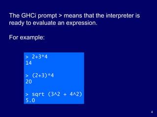Chapter Haskell PPT