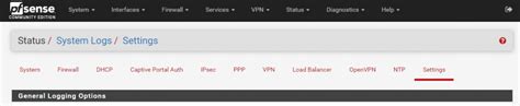 Configuring A Syslog Server On PfSense With The Syslog Ng Package Matrixpost Net