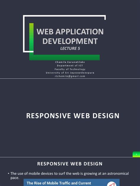 web application development lecture 5 pdf bootstrap front end