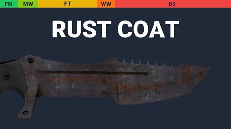 Huntsman Knife Rust Coat Skin Float And Wear Preview Youtube