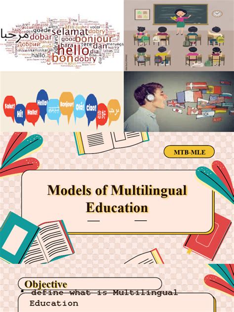 Power Point Presentation Mother Tongue Based Models Of Multilingual