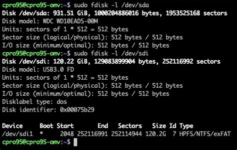 리눅스linux Macos 같은 유닉스unix 환경에서 디스크 관리 알아보기
