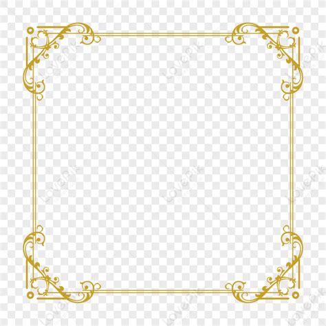 유럽식 무늬 테두리 Png 일러스트 무료 다운로드 Lovepik
