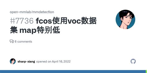 Fcos Voc Map Issue Open Mmlab Mmdetection Github