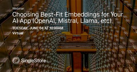 Sakina Makda On Linkedin Choosing Best Fit Embeddings For Your Ai App